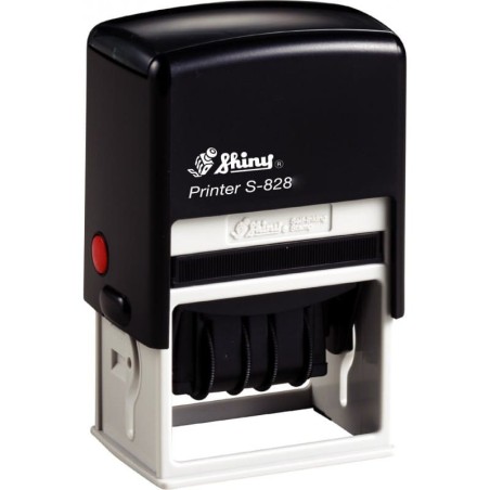Tampon personnalisé - Shiny S-828 - 6 lignes max.